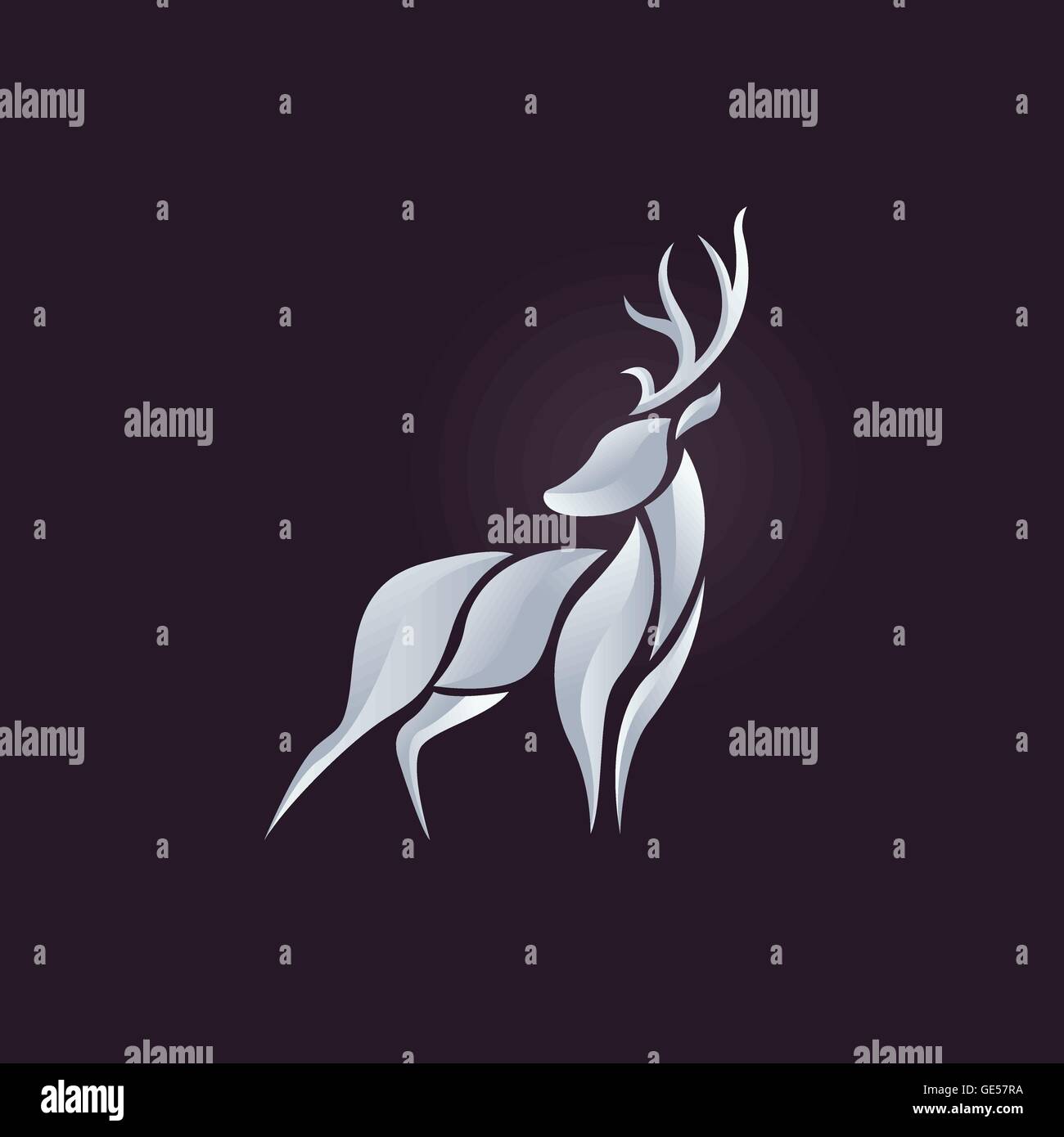 Dear logo vector Stock Vector Image & Art - Alamy