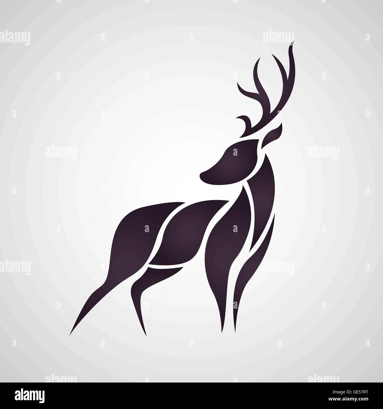 Dear logo vector Stock Vector Image & Art - Alamy