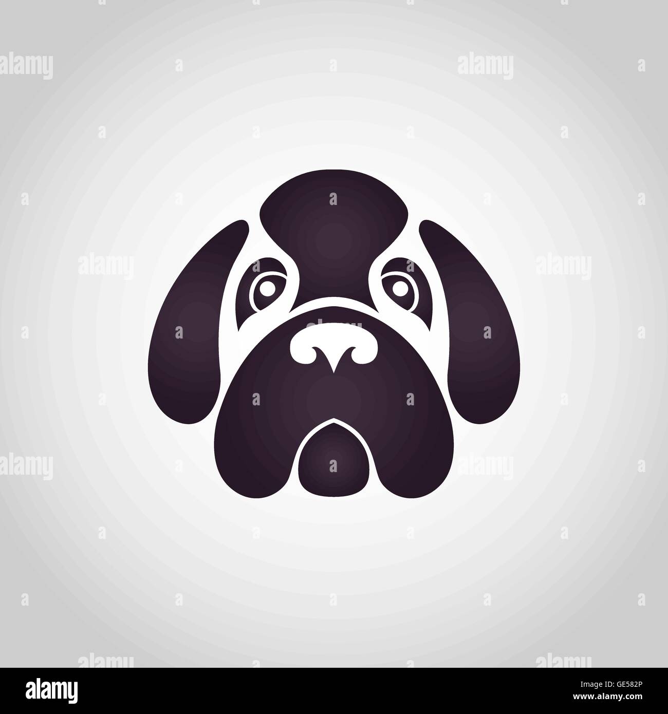 DOG logo vector Stock Vector Image & Art - Alamy