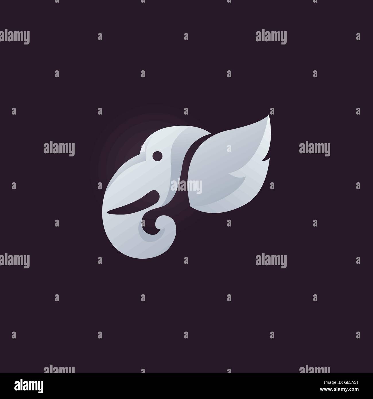 Elephant logo vector Stock Vector Image & Art - Alamy