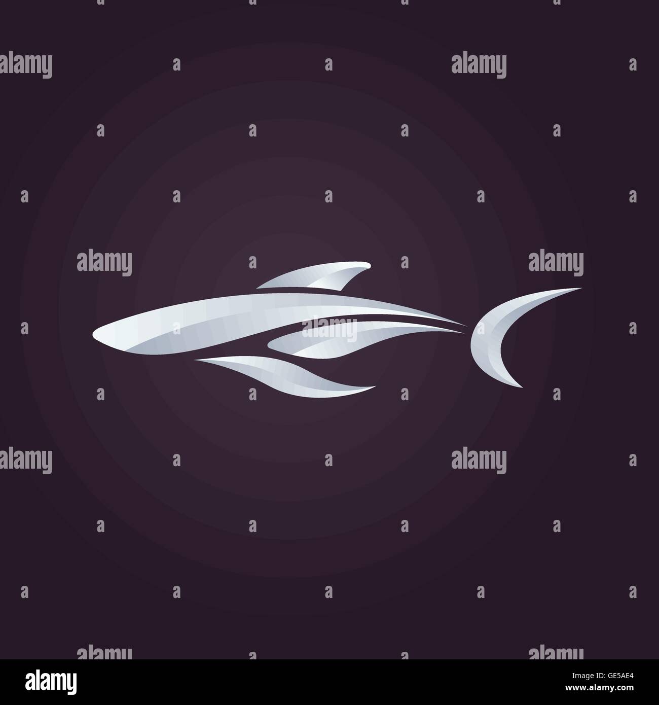 Shark logo vector Stock Vector Image & Art - Alamy