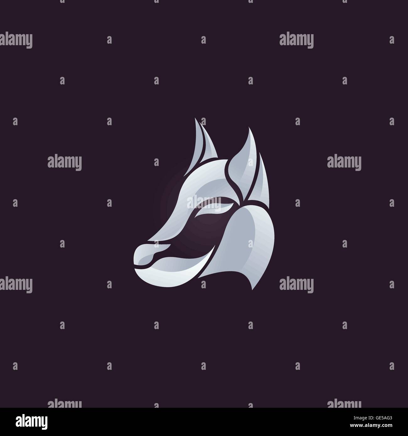 FOX logo vector Stock Vector Image & Art - Alamy