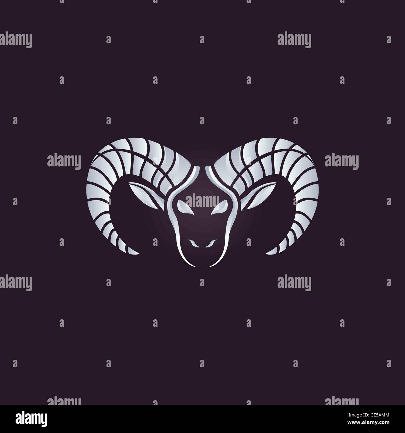 Goat icon hi-res stock photography and images - Alamy
