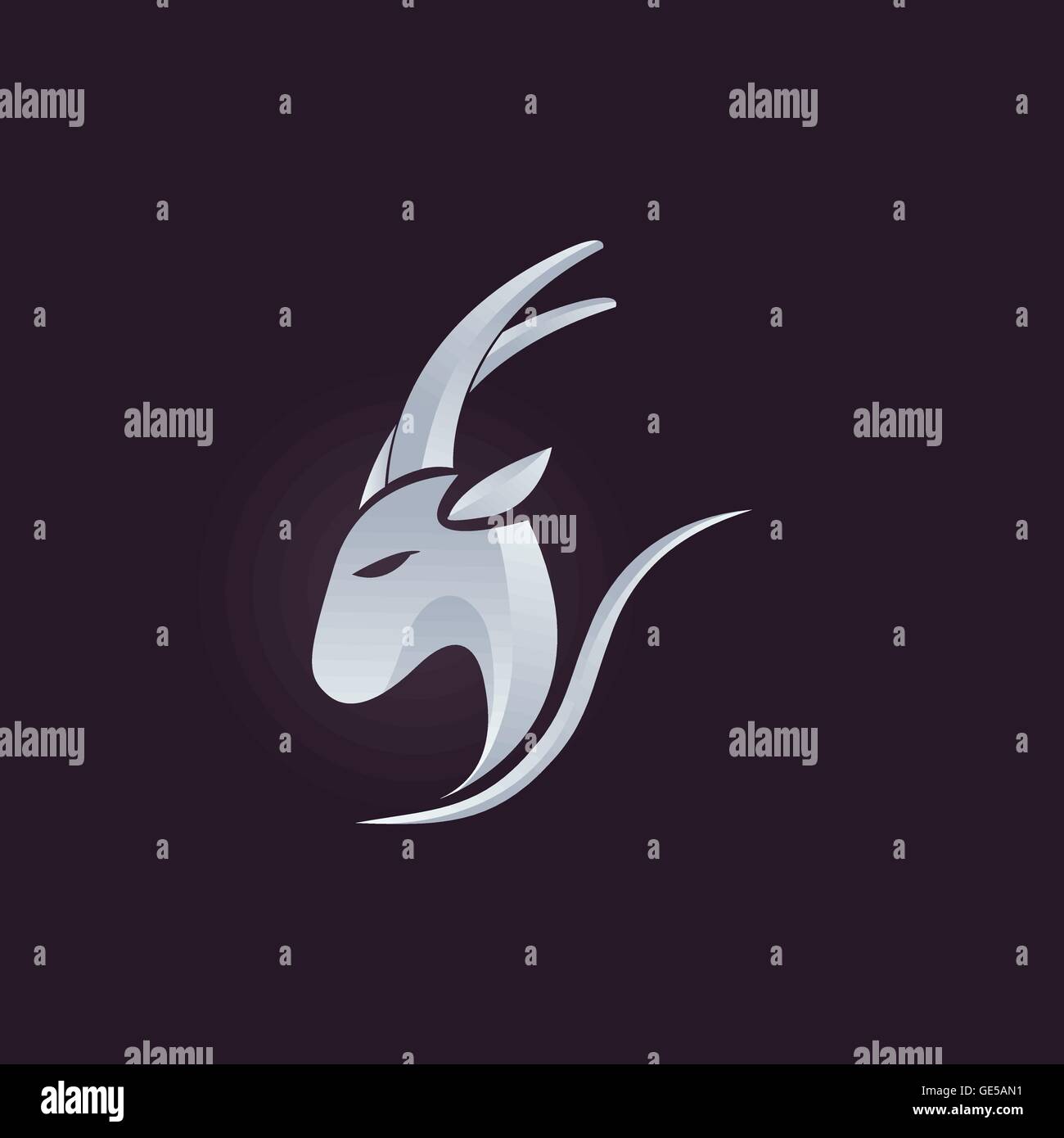 Goat icon hi-res stock photography and images - Alamy