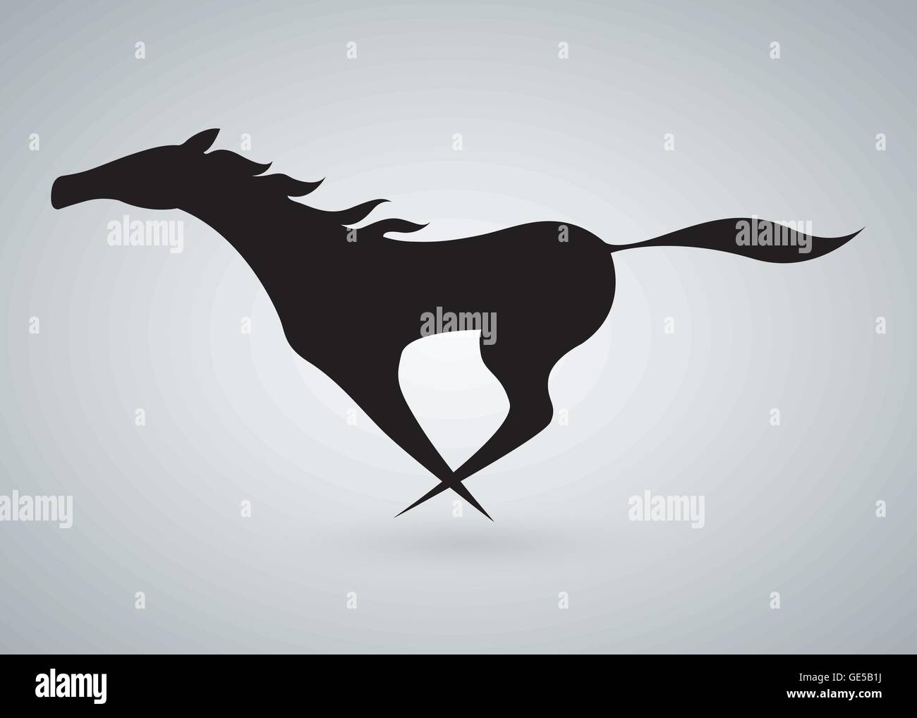 Horse symbol vector Stock Vector Image & Art - Alamy