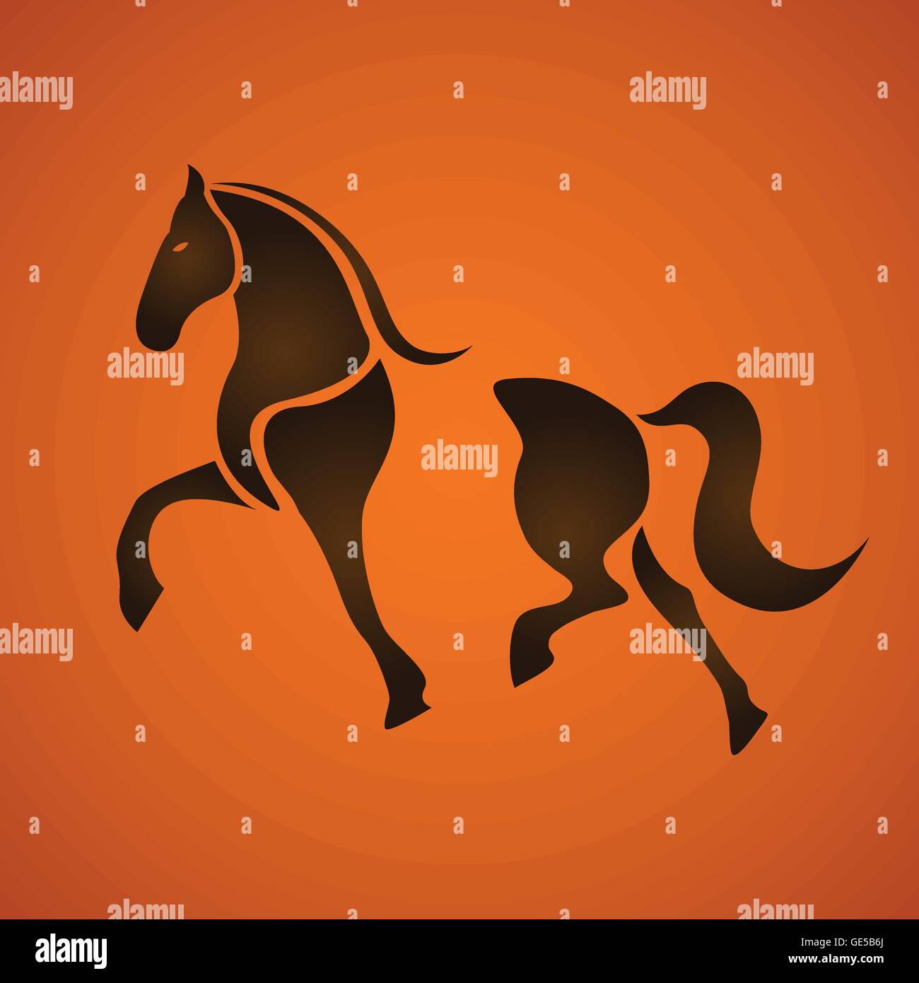 Horse symbol vector Stock Vector Image & Art - Alamy