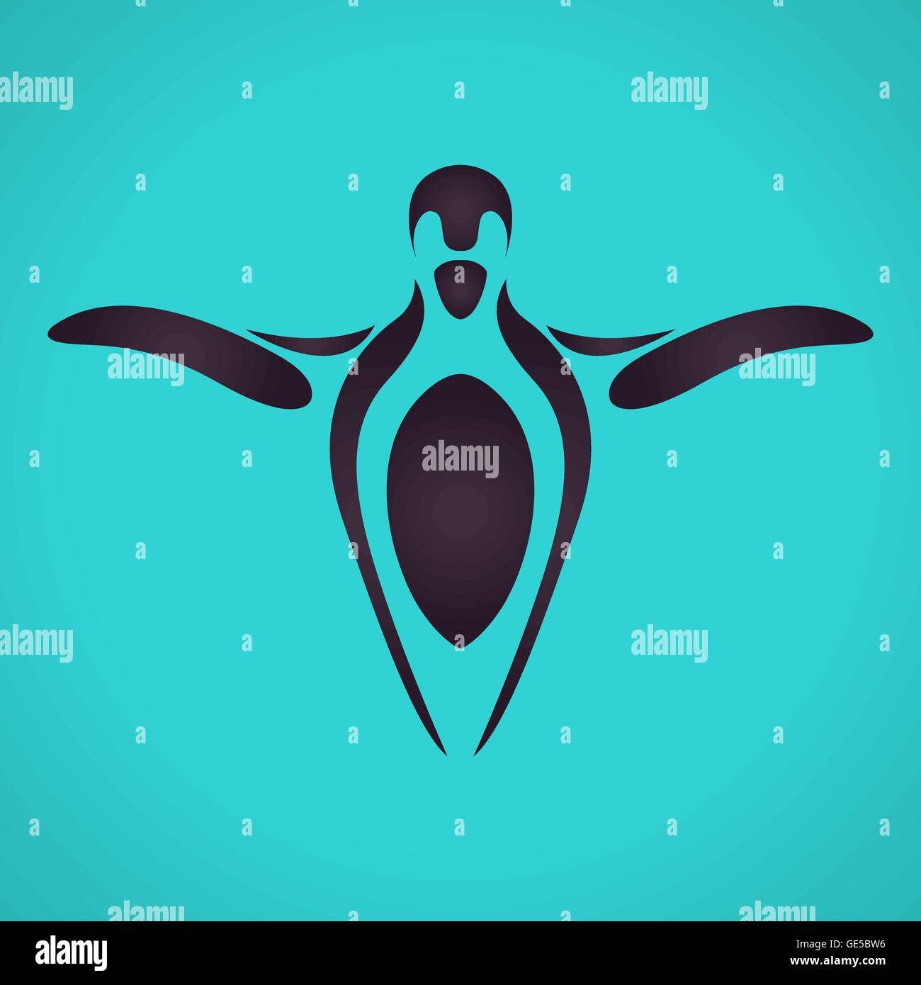 penguin logo vector Stock Vector Image & Art - Alamy