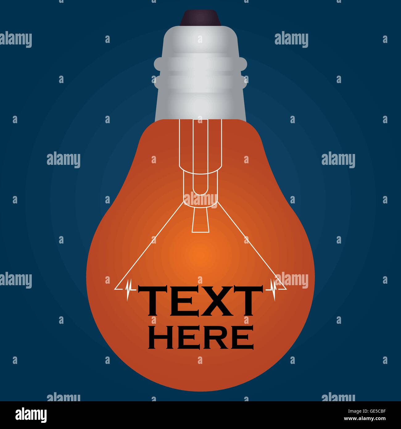 light bulb idea vector illustration Stock Vector Image & Art - Alamy