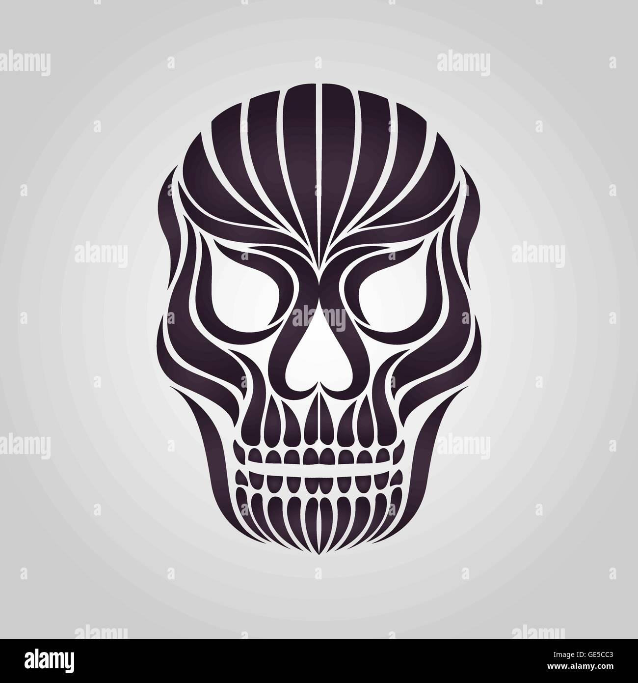 skull tattoo vector Stock Vector Image & Art - Alamy