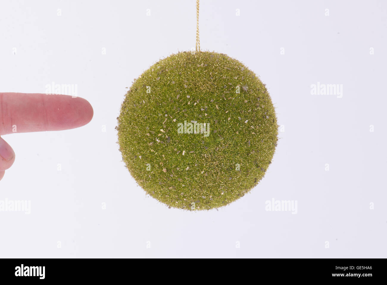 Christmas decoration on neutral background Stock Photo - Alamy