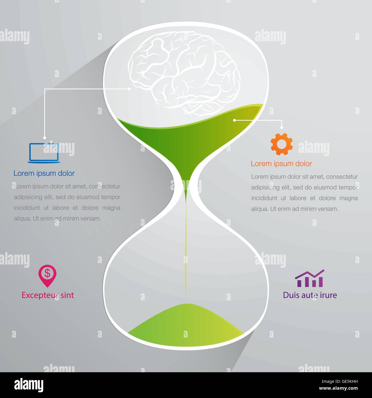 Second brain Stock Vector Images - Alamy