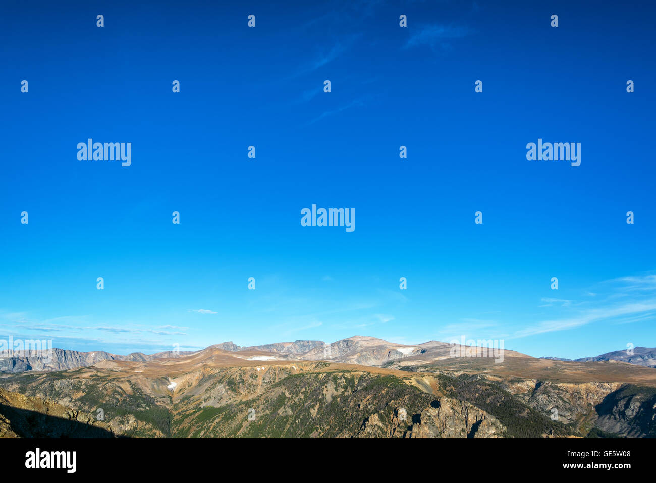 Beartooth highway montana aerial hi-res stock photography and images ...