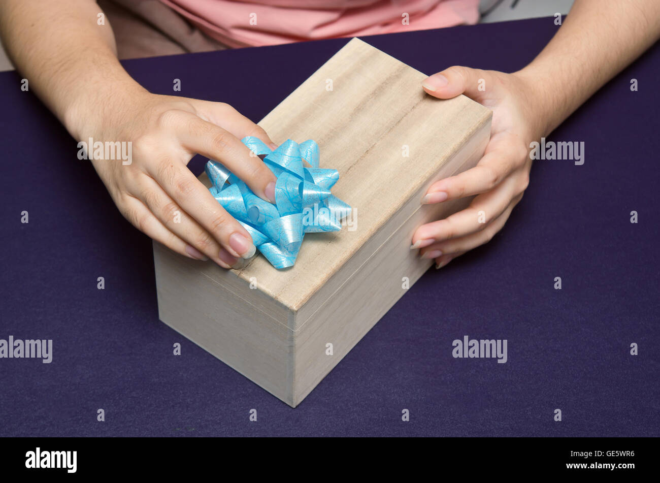 Birthday present hi-res stock photography and images - Alamy