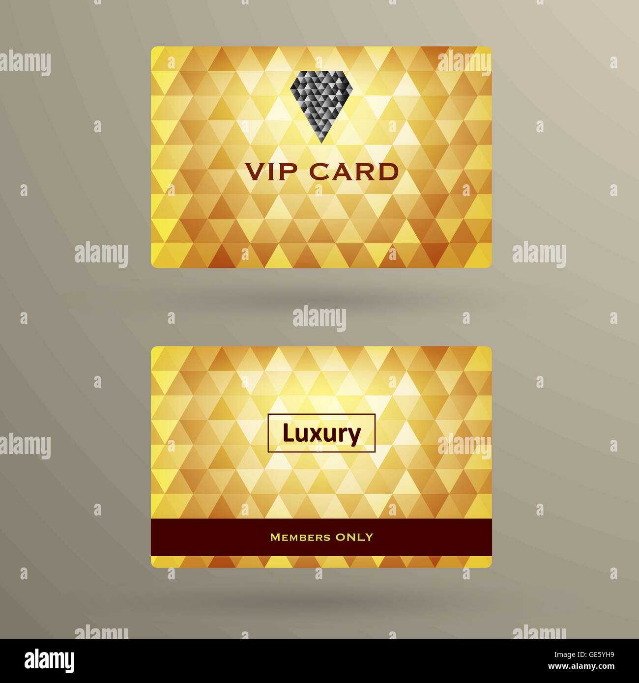 Vip cards with the abstract background Stock Vector Image & Art - Alamy