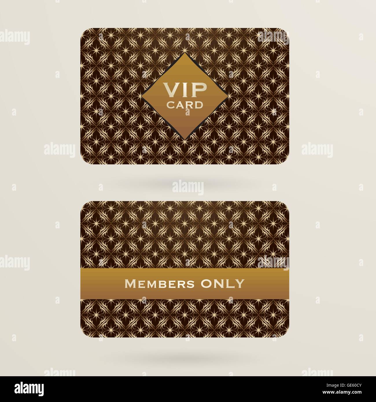 Vip cards with the abstract background Stock Vector Image & Art - Alamy