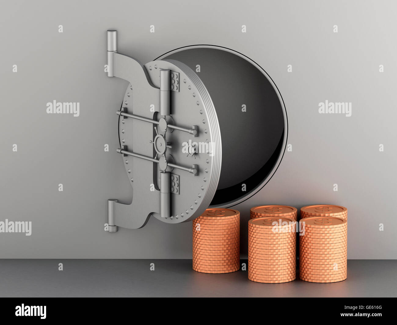 Open door vault hi-res stock photography and images - Alamy