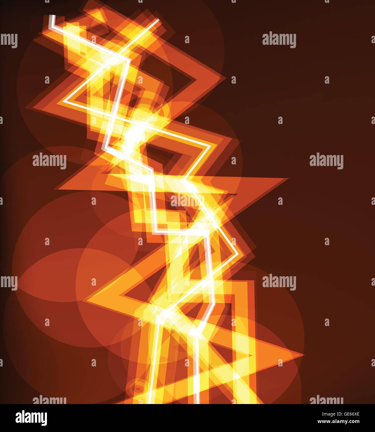 Neon abstract lines design on dark background vector Stock Vector Image ...