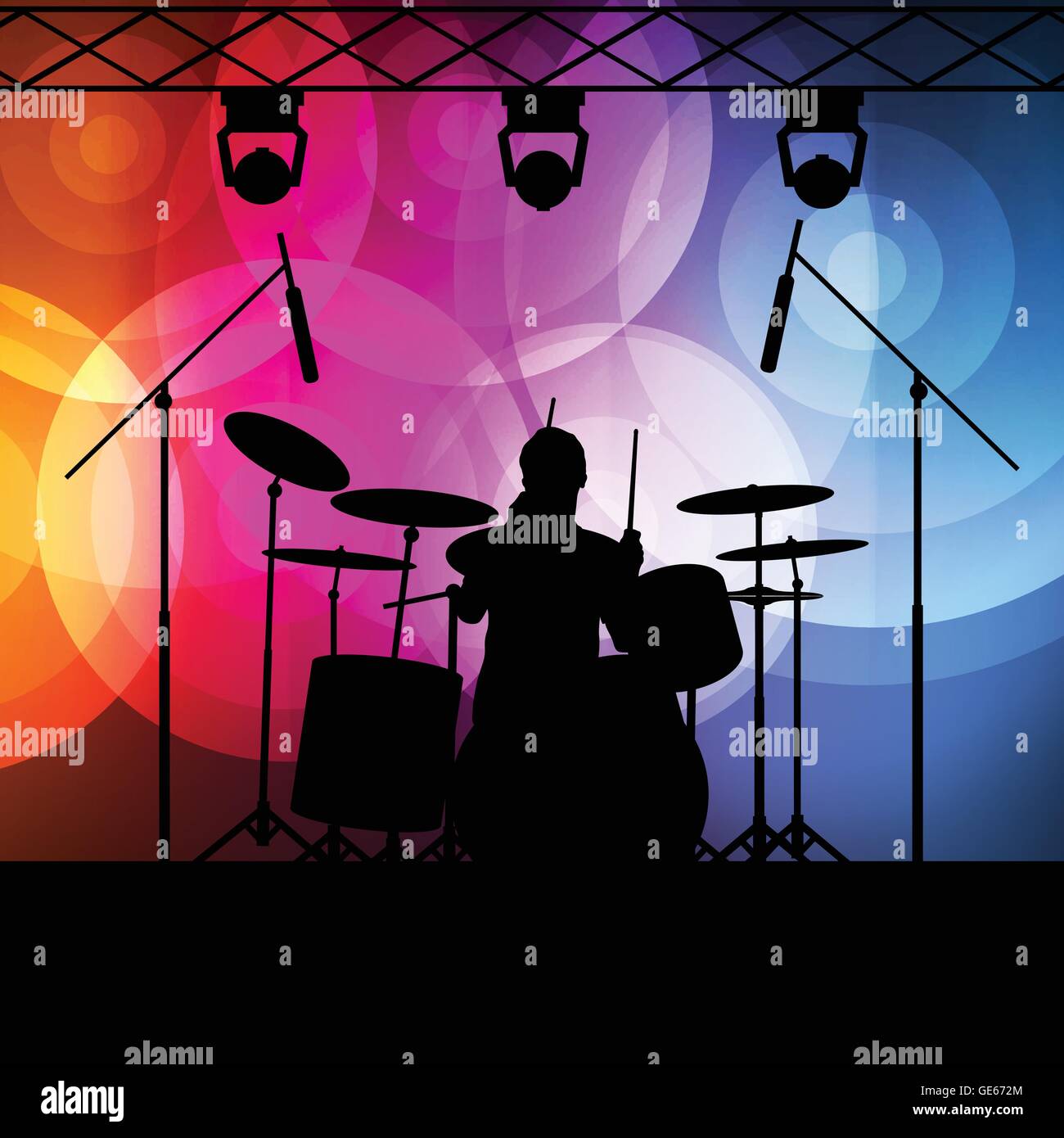 Band Vector Wallpaper