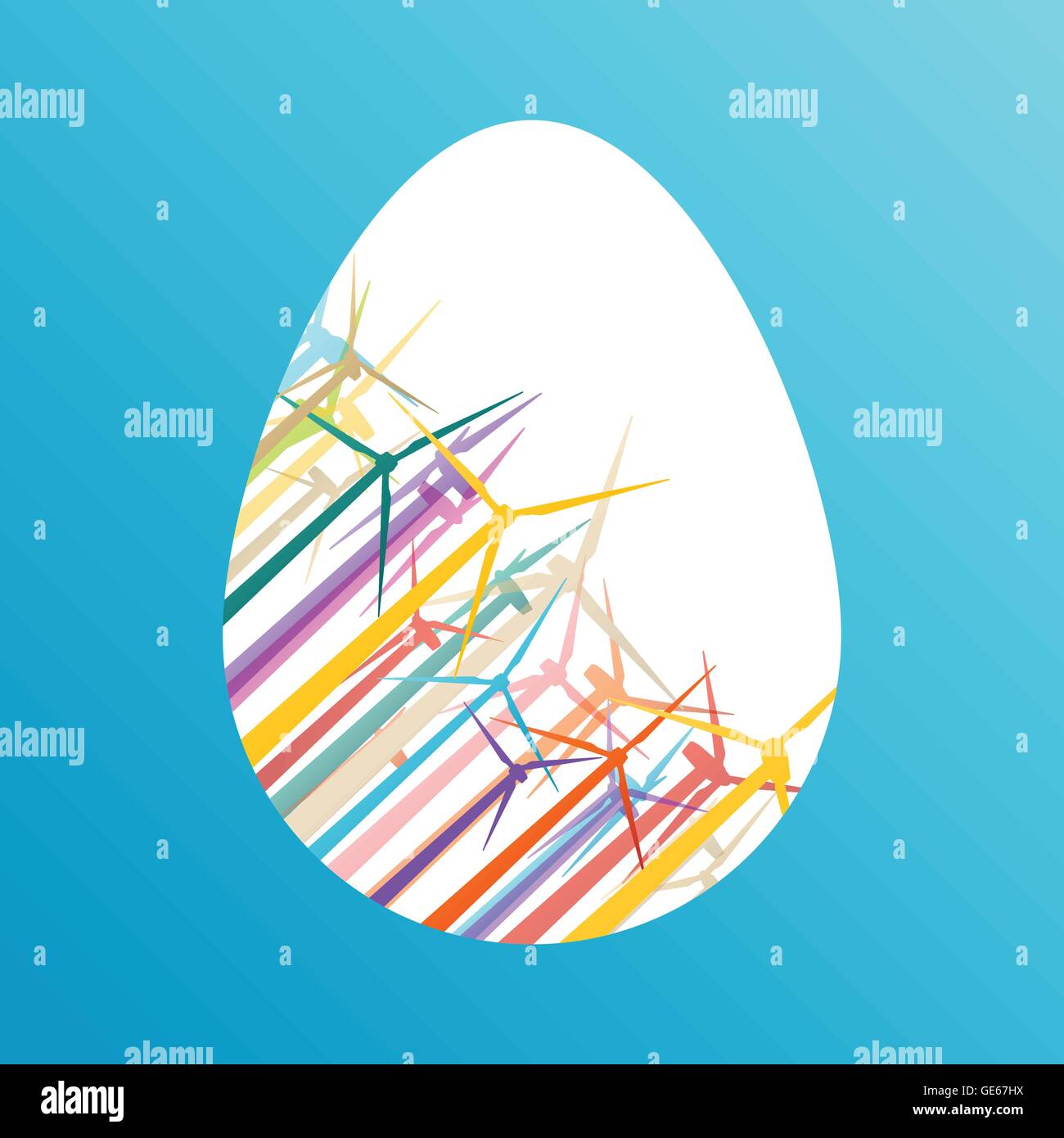 Egg tower Stock Vector Images - Alamy