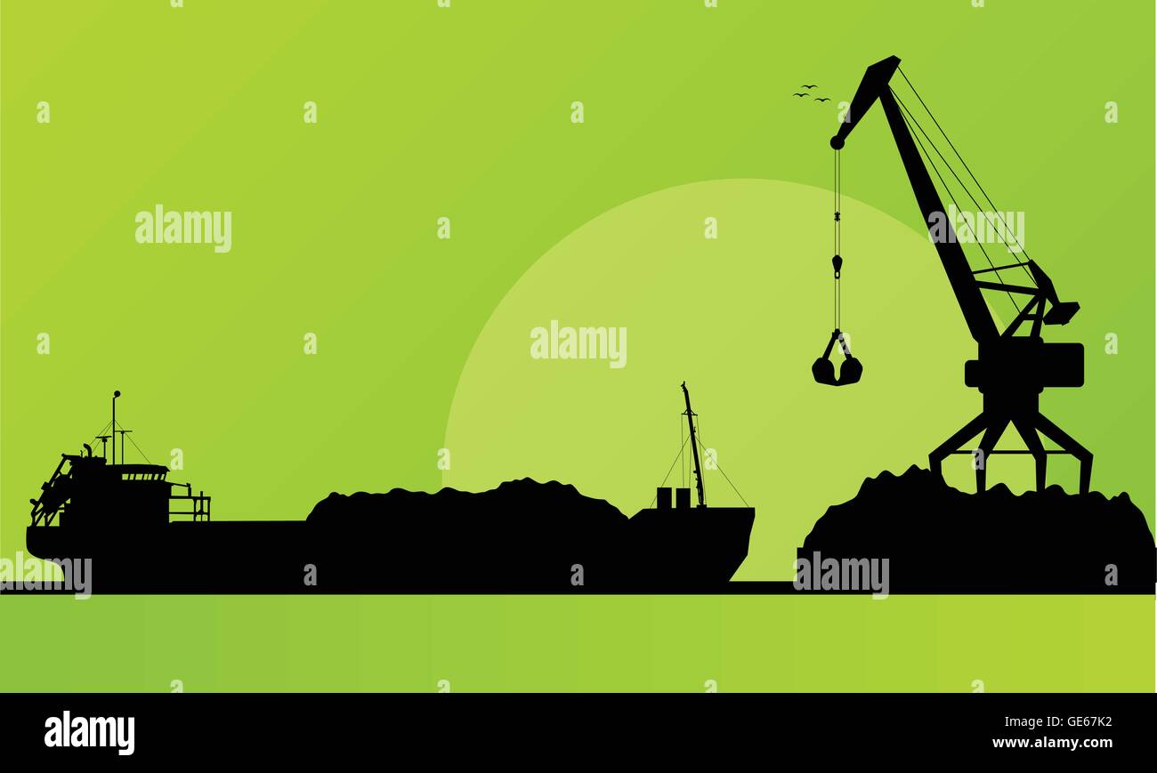 Coal canal Stock Vector Images - Alamy