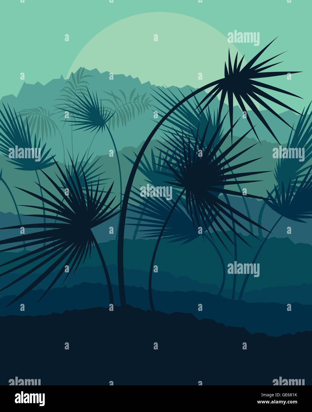 Untamed land Stock Vector Images - Alamy