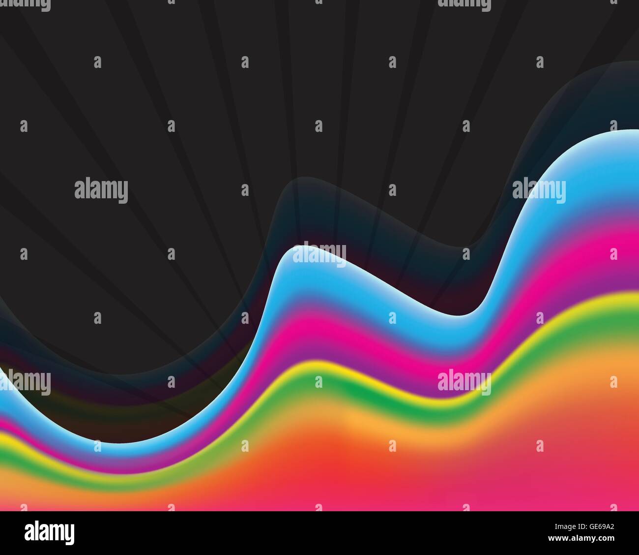 Colorful paint vector background for poster Stock Vector Image & Art ...