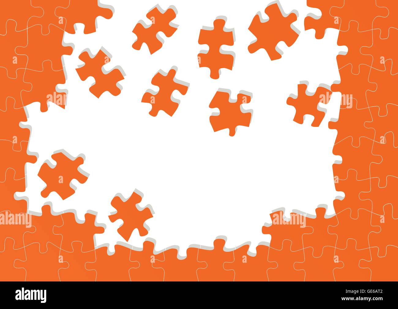Jigsaw puzzle vector background for poster Stock Vector Image & Art - Alamy