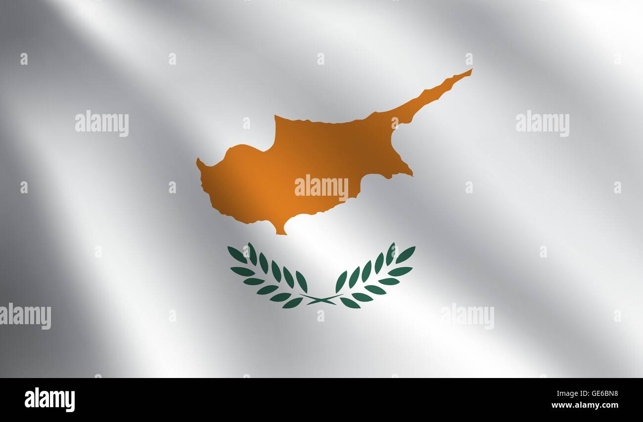 Cyprus Flag Stock Vector Images - Alamy