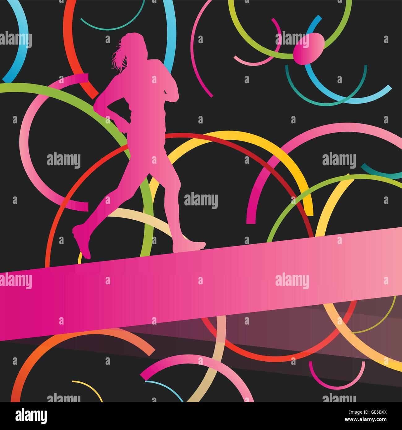 Female rugby players Stock Vector Images - Alamy