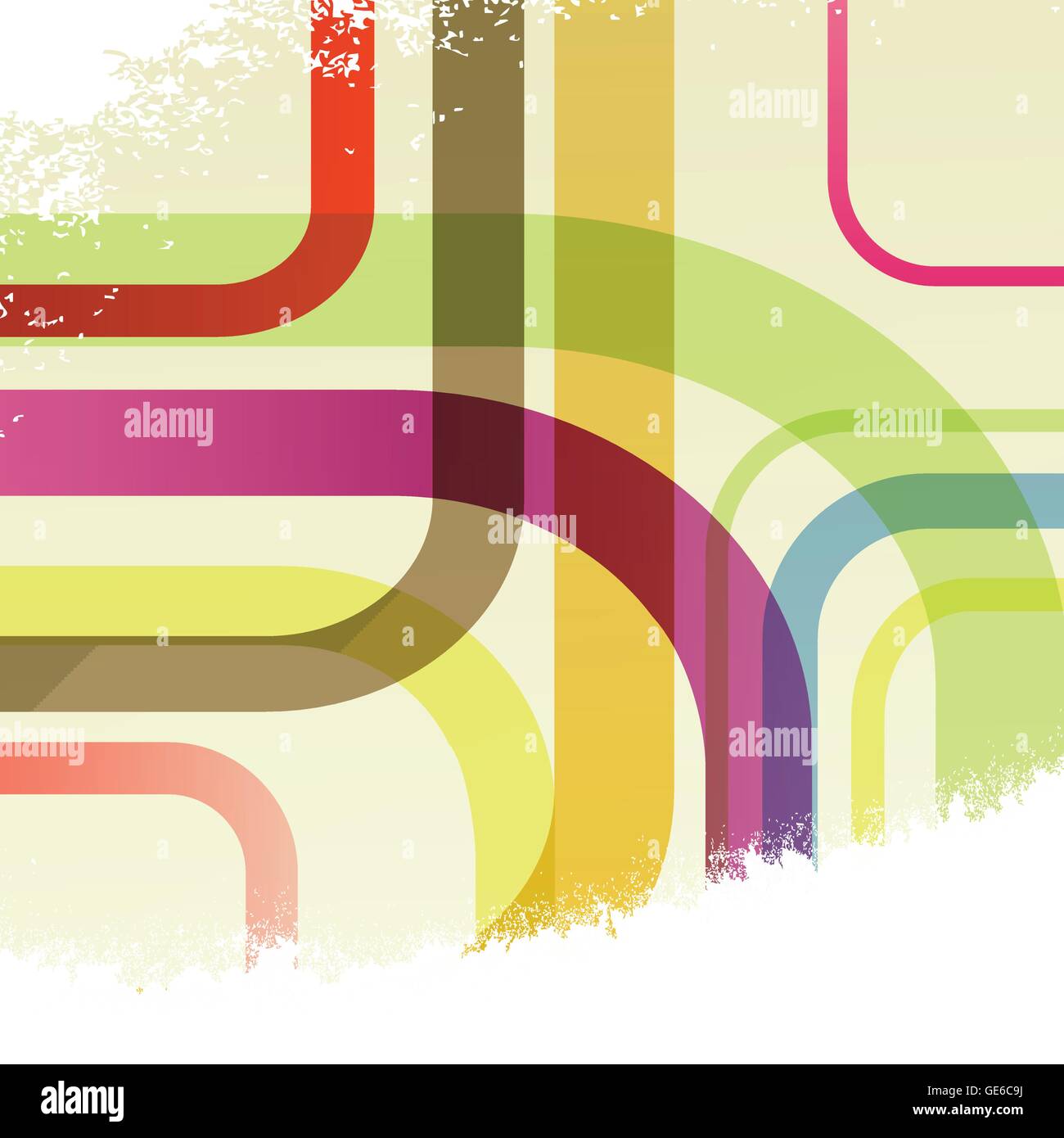 Abstract retro lines background vector concept for poster Stock Vector ...