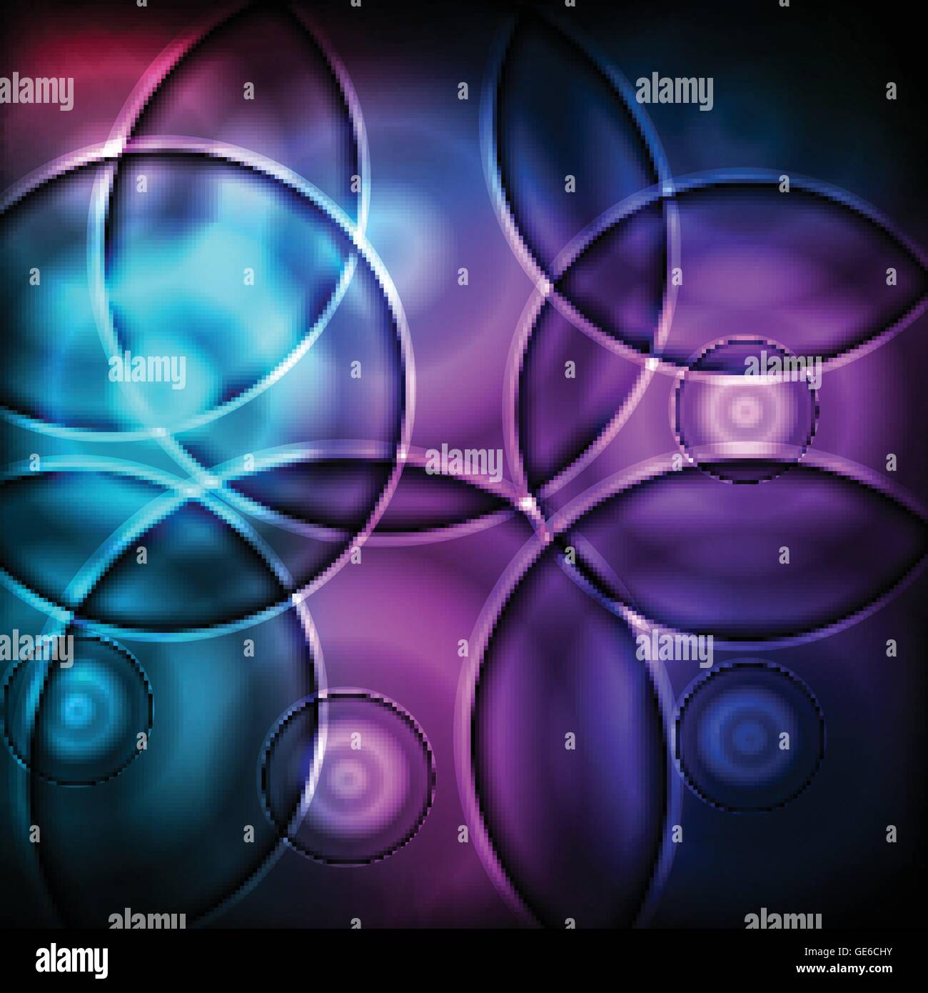 Abstract light neon vector background template Stock Vector Image & Art ...