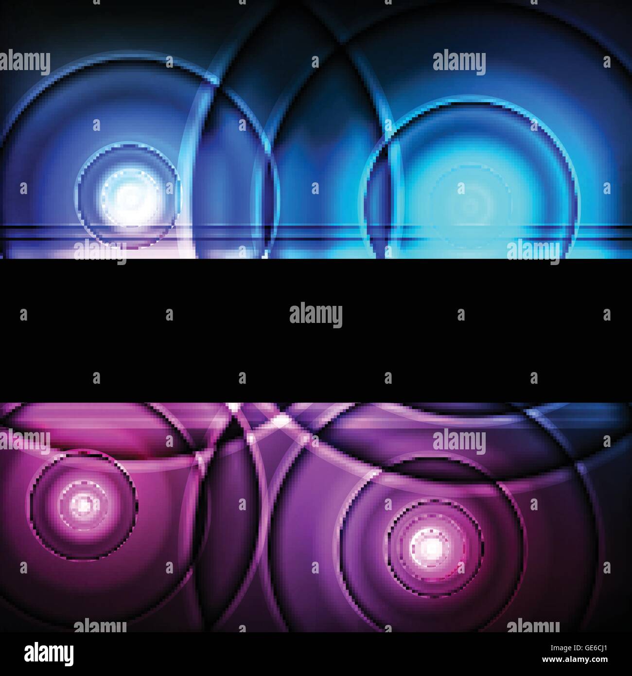 Abstract light neon vector background template Stock Vector Image & Art ...