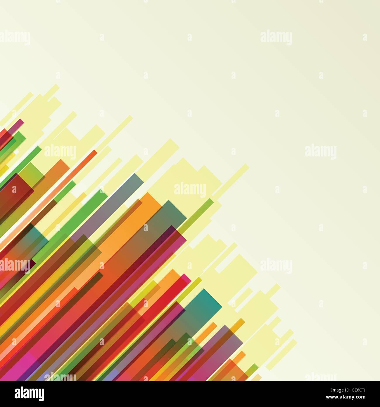 Colorful lines abstract vector background concept template Stock Vector ...