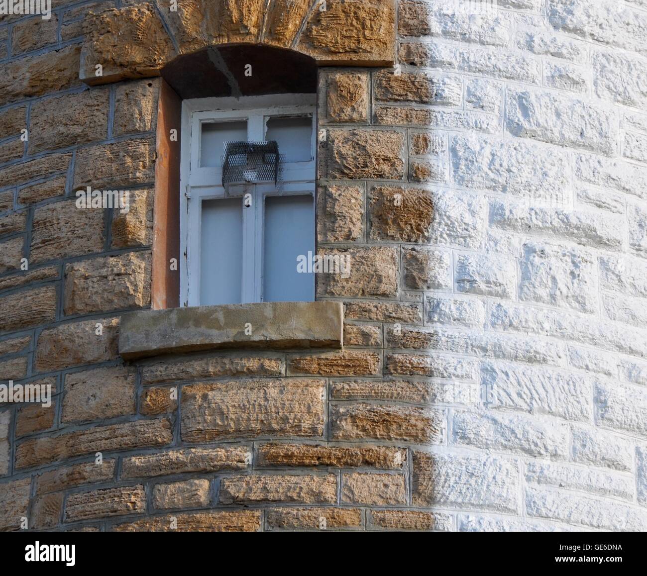 Closeup of a rounded building hi-res stock photography and images - Alamy