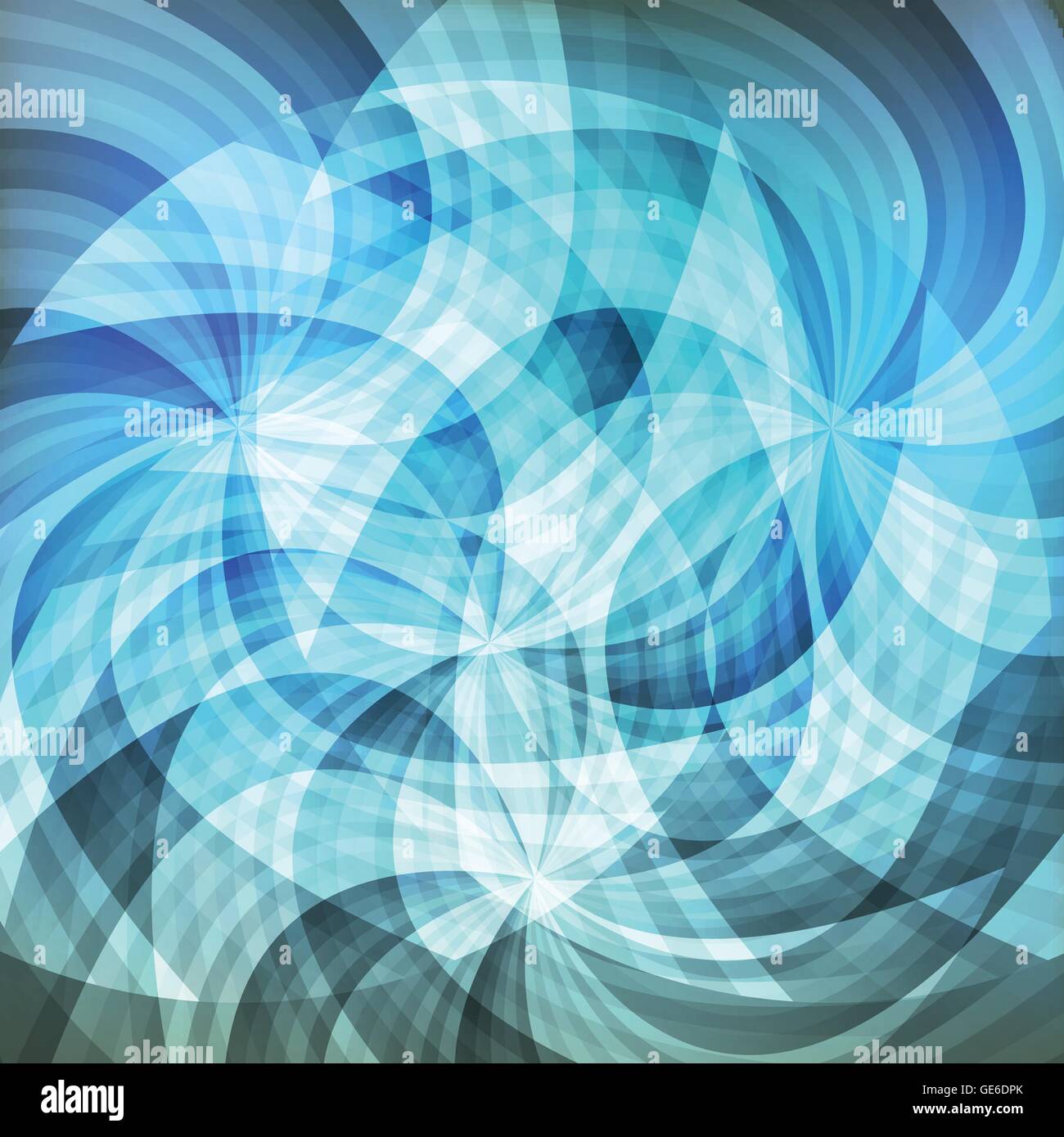 Blue rotating swirl vector background concept template Stock Vector ...