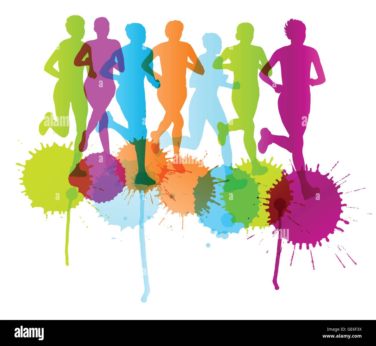 Women racer Stock Vector Images - Alamy