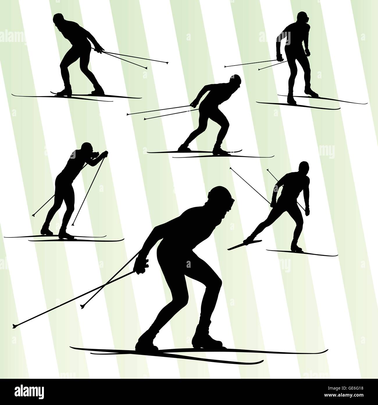 Nordic Skiing Logos