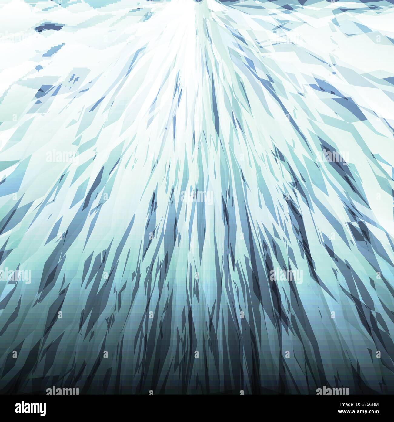 Mountain with snow abstract vector background snowslide for poster ...