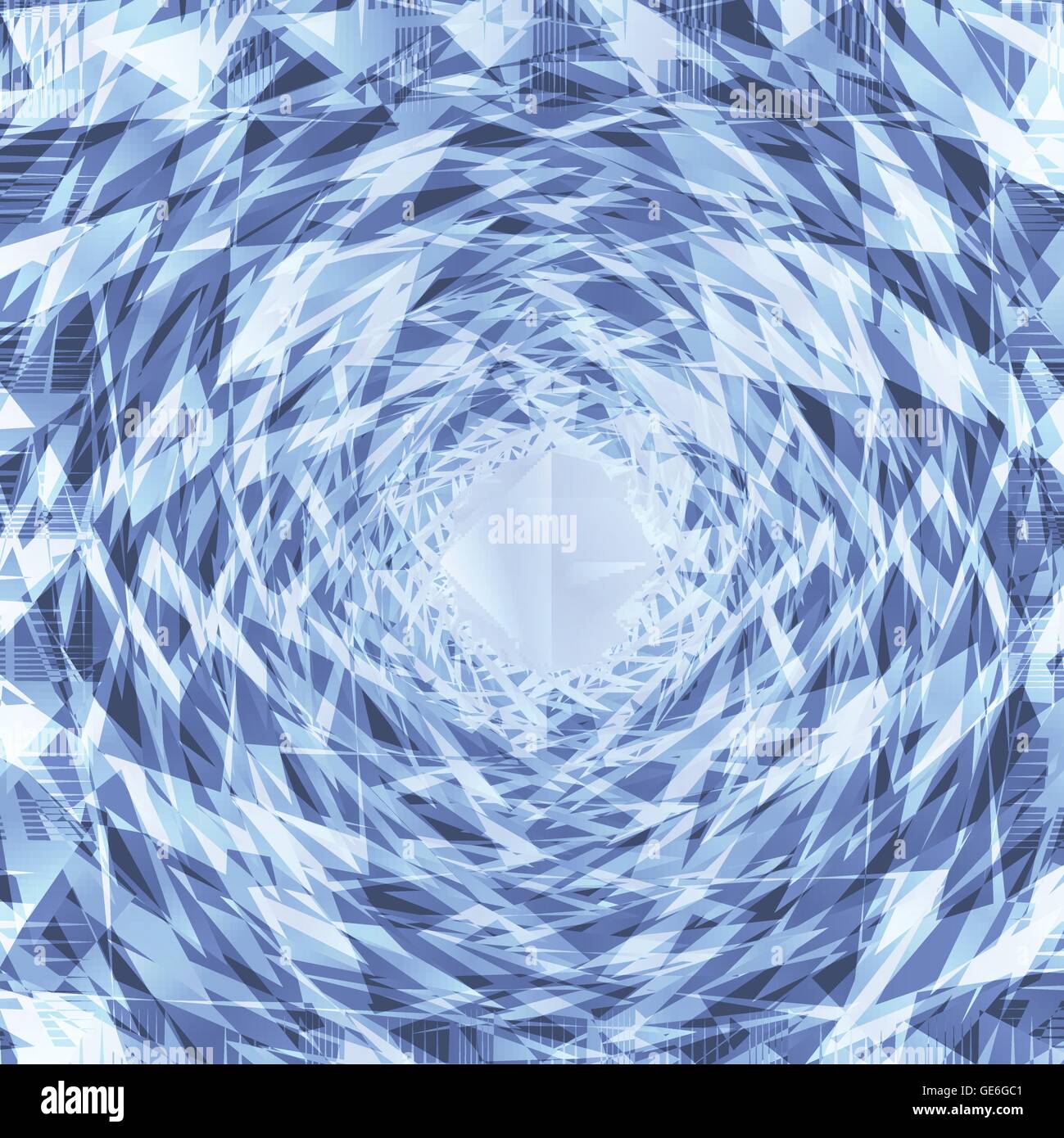 Blue vortex vector background concept for poster Stock Vector Image ...