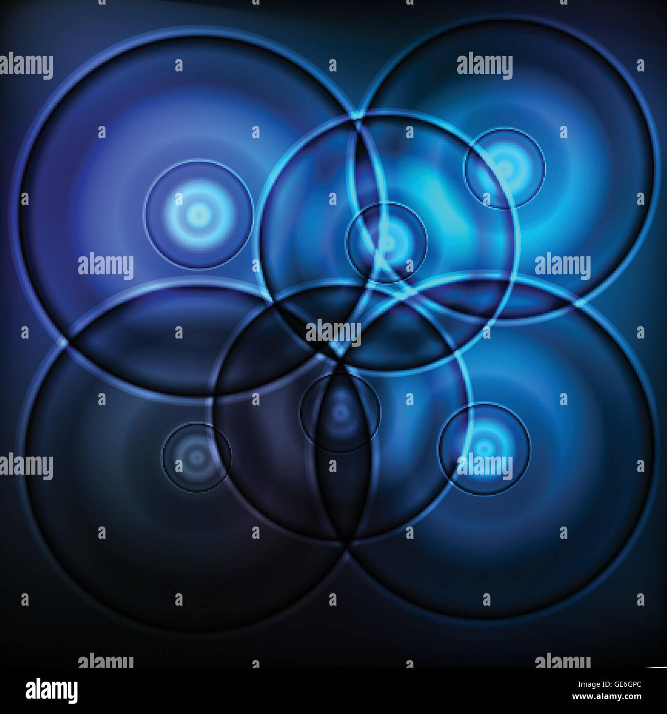 Blue abstract futuristic CD background Stock Vector Image & Art - Alamy