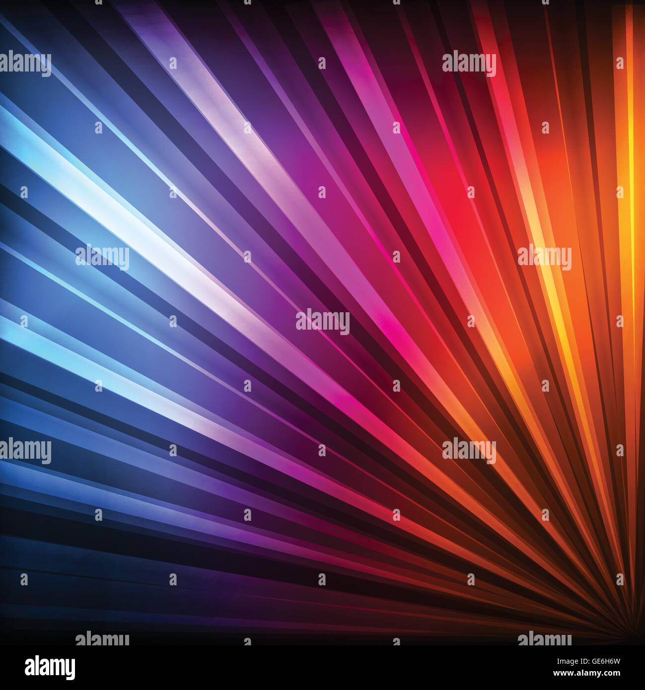 Abstract burst background with neon effects and colorful lights Stock ...