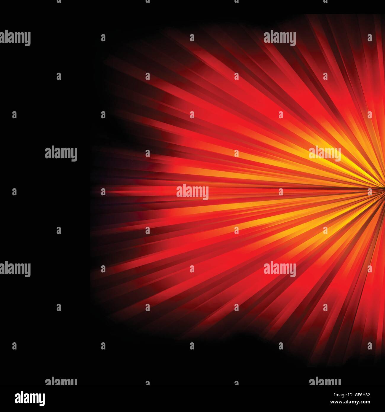 Abstract Burst Background With Neon Effects And Colorful Lights Stock