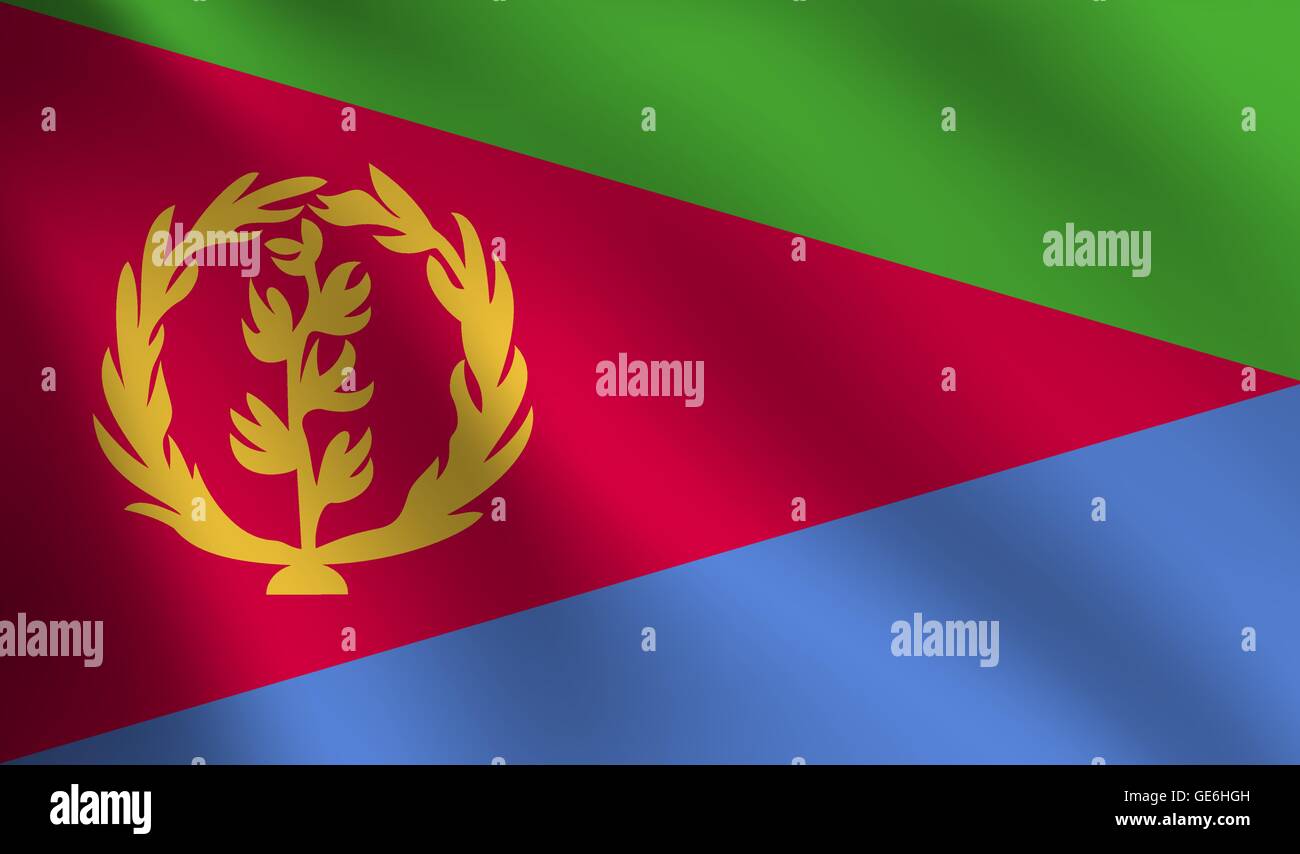 Eritrea flag Stock Vector Images - Alamy