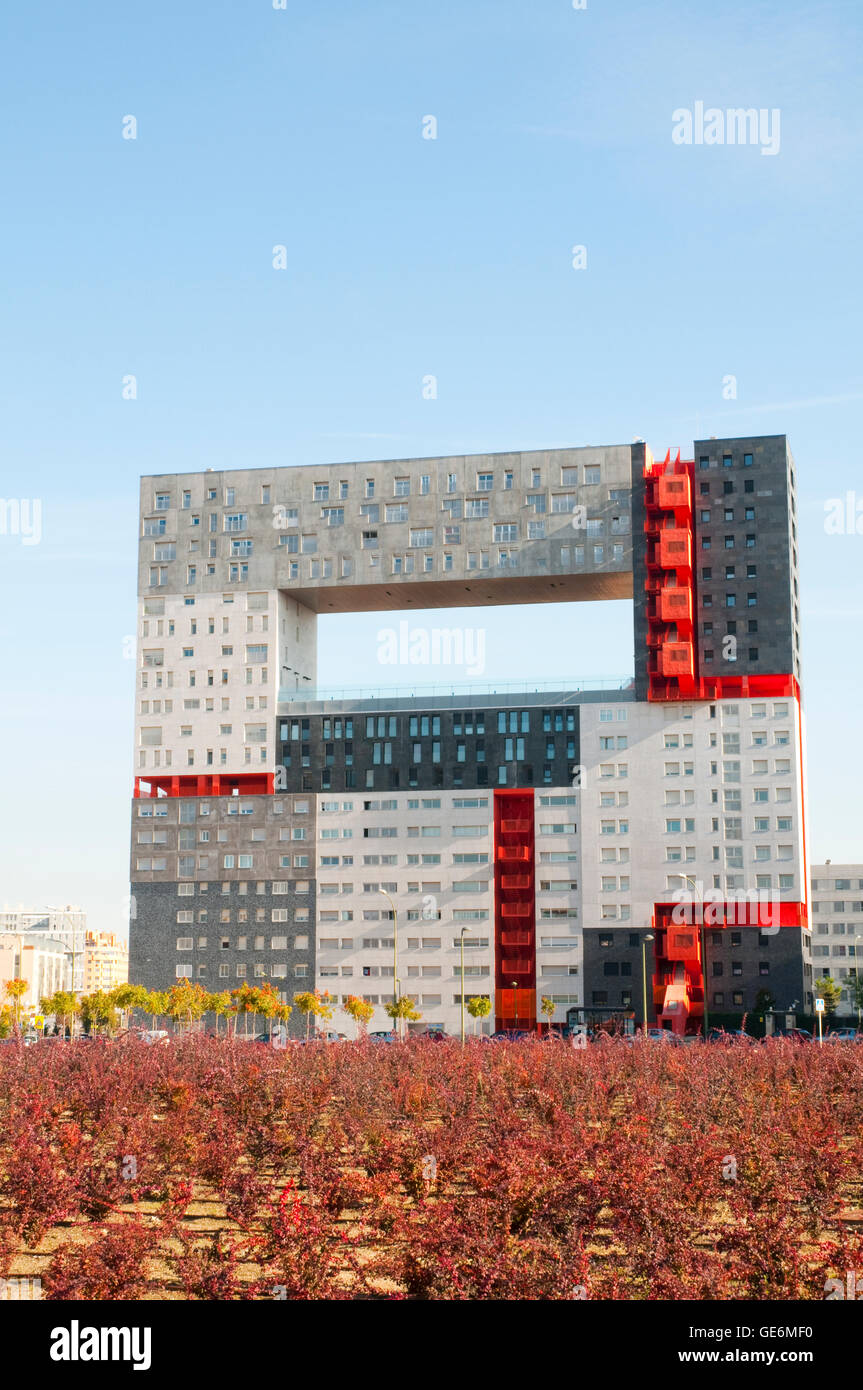 El Mirador building. Sanchinarro, Madrid, Spain Stock Photo - Alamy
