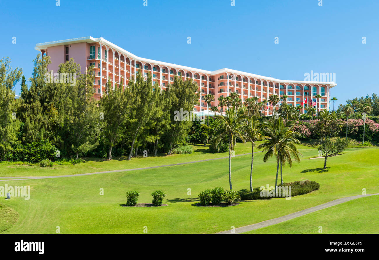 The Fairmont Southampton luxury resort at Southampton, Bermuda Stock ...