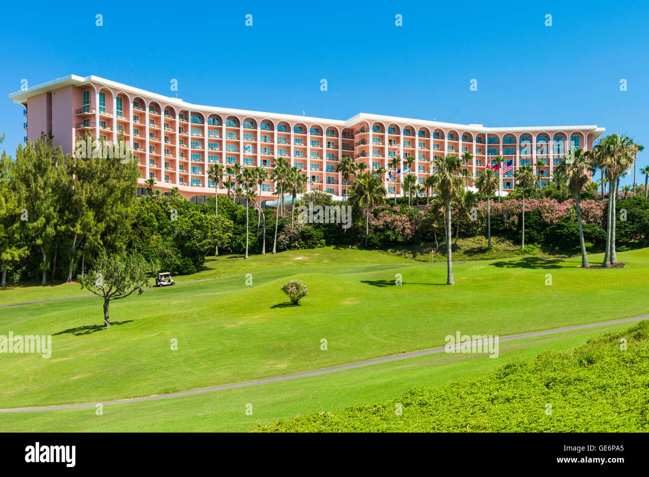 The Fairmont Southampton luxury resort at Southampton, Bermuda Stock ...