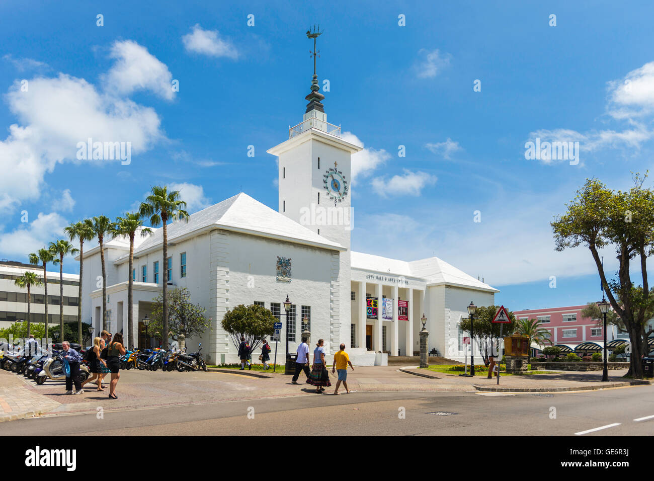 City Hall and Arts Centre, Church Street, Hamilton Bermuda contains the ...