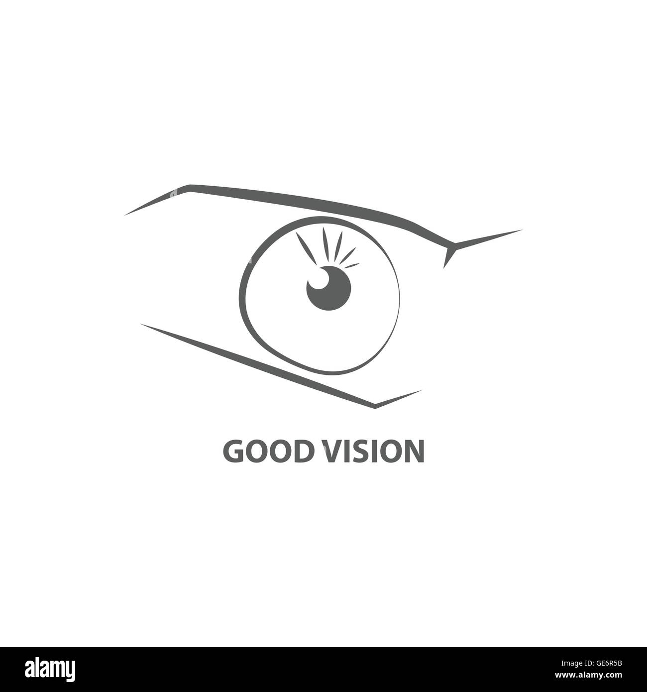 Good vision icon Stock Vector Image & Art - Alamy