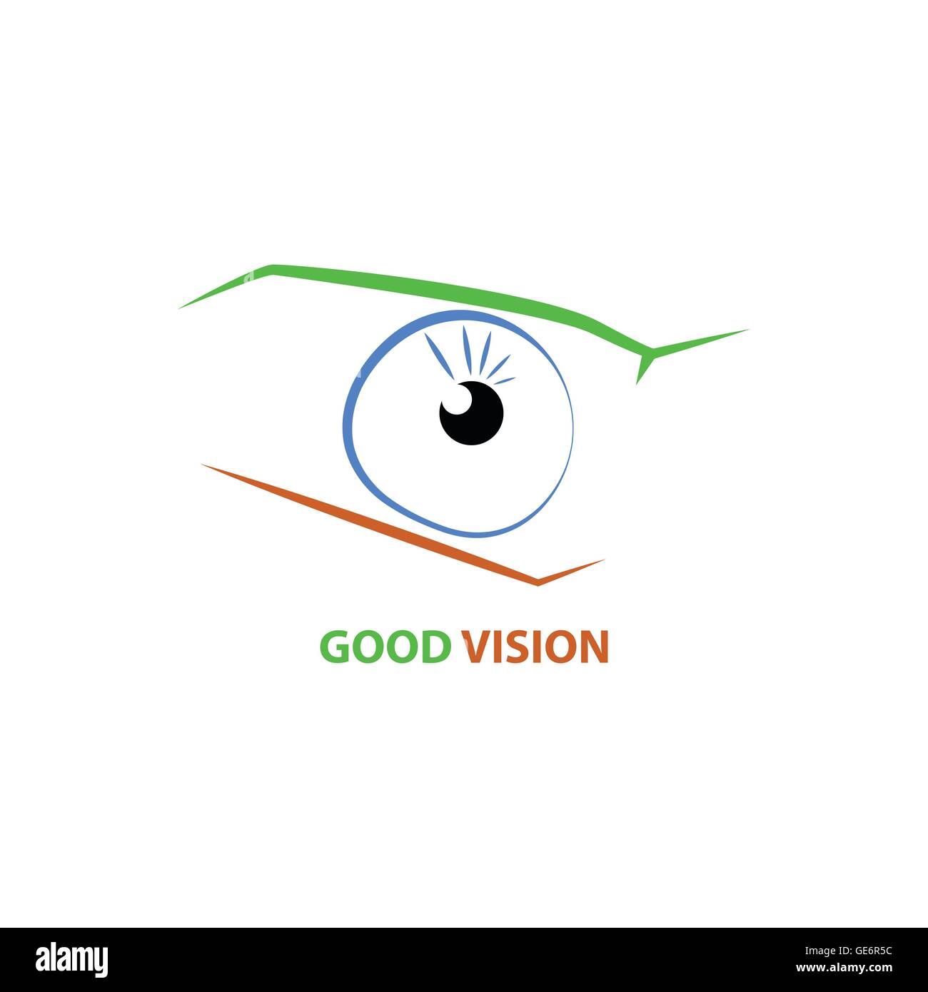 Good vision icon Stock Vector Image & Art - Alamy
