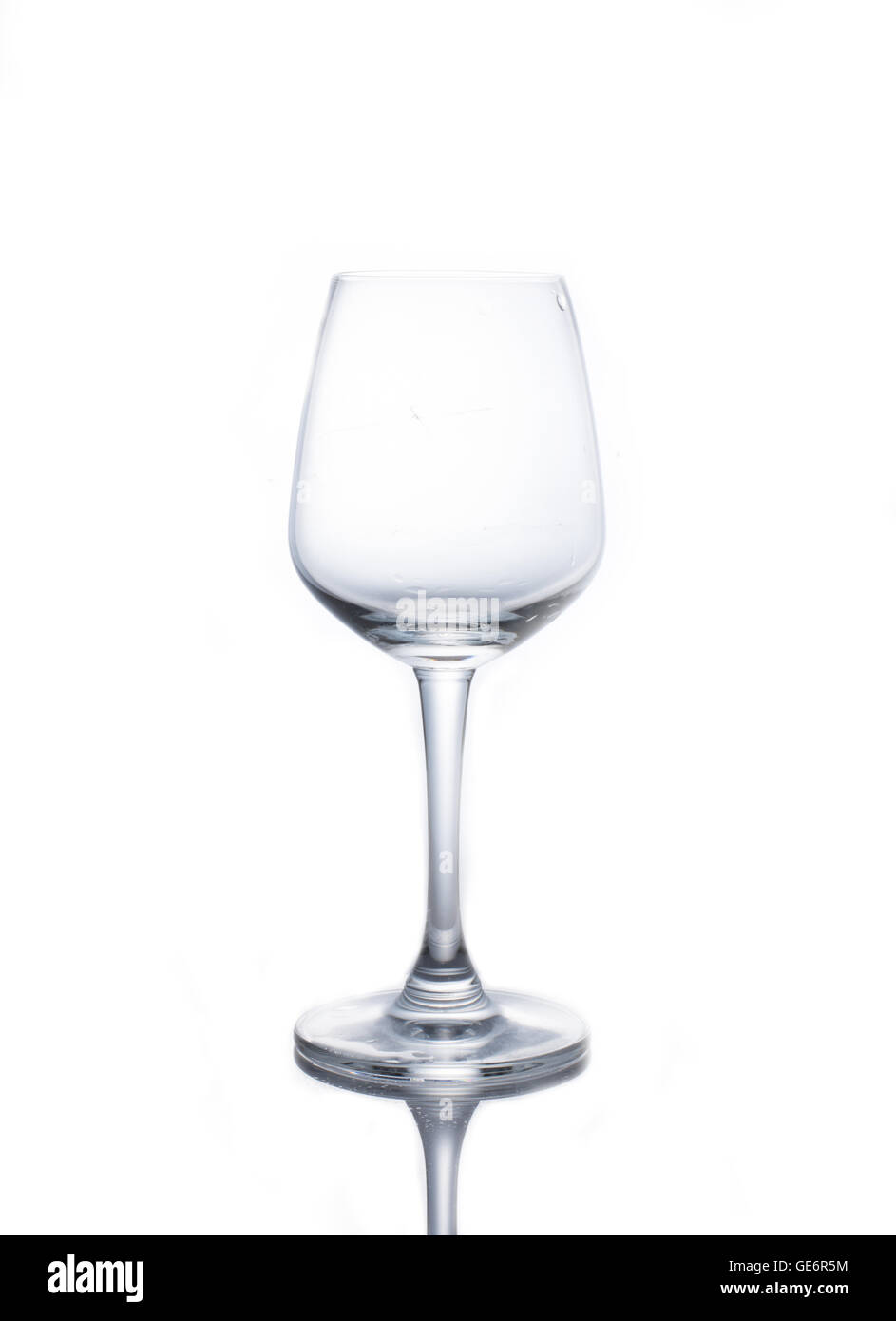 Glass of water isolated on white background Stock Photo - Alamy